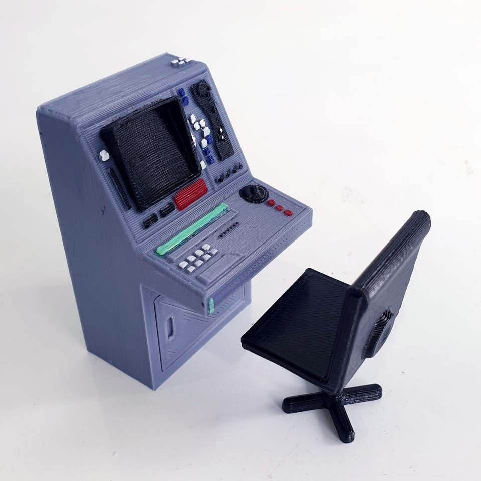 CUSTOM Star Destroyer Data Pit Computer for 6 IN Figure Diorama | eBay