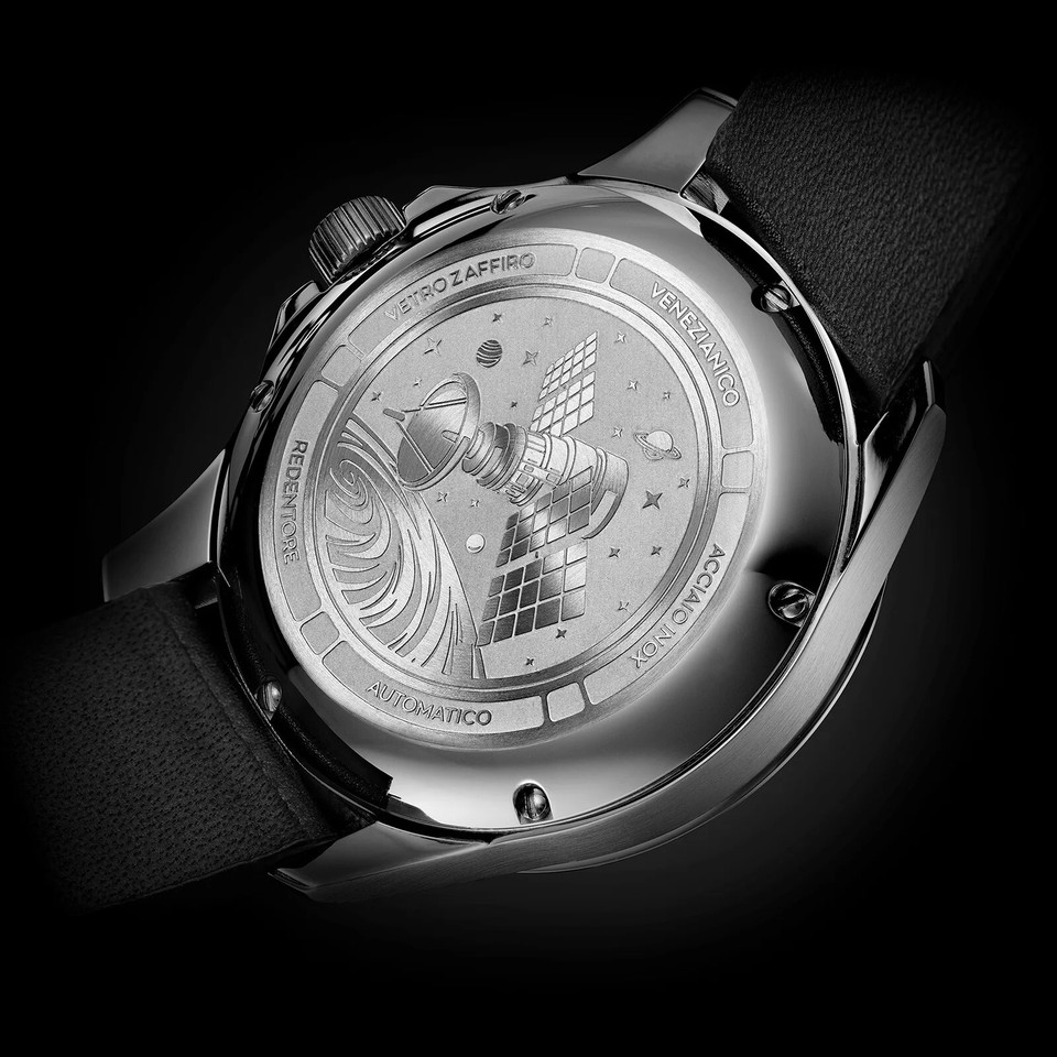 VENEZIANICO REDENTORE Ultrablack 1221510 Musou Black Dial Stainless ...