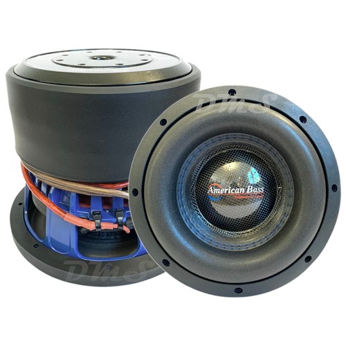 American Bass HD-8D2-V2 | 8 Inch 800W DVC 2 Ohm Car Audio Subwoofer ...