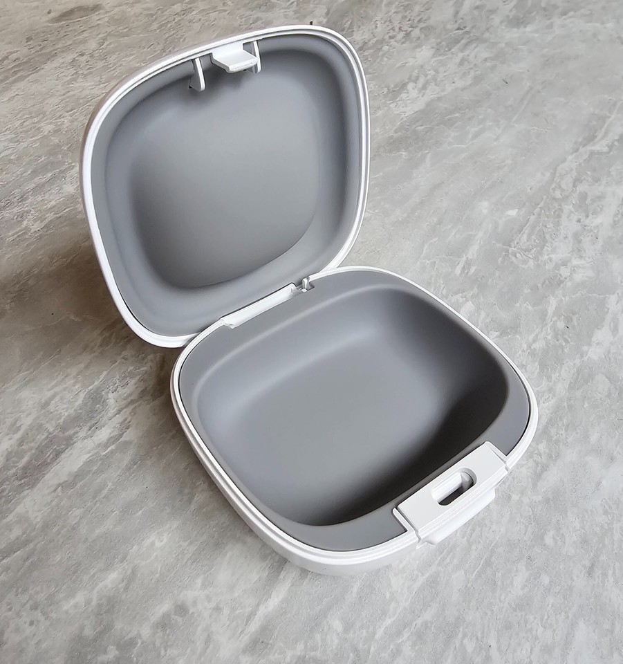 Original White Genuine Signia Hearing Aid Case Protective Storage ...