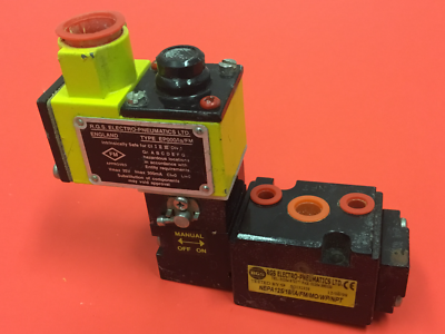 RGS Electro Pneumatics - Intrinsically Safe Solenoid Valve for Manifold ...