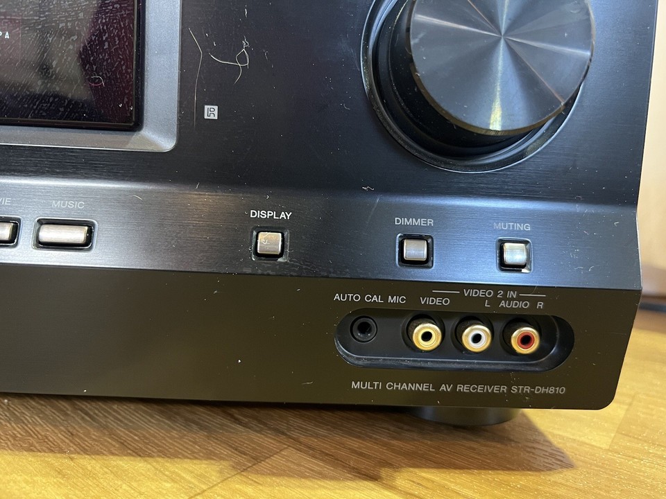 Sony STR-DH810 7.1 Channel AV Receiver | Dolby Digital EX | Black | 240 ...