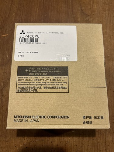 NEW Mitsubishi Electric iQ Ethernet/IP Module (CPU) EIP4CCPU | eBay