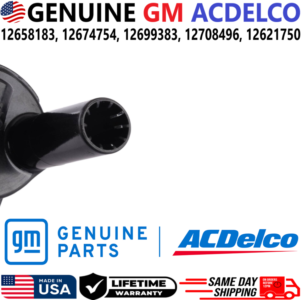 GENUINE ACDELCO x1 Ignition Coil For 2014-2023 GMC Chevrolet Cadillac ...