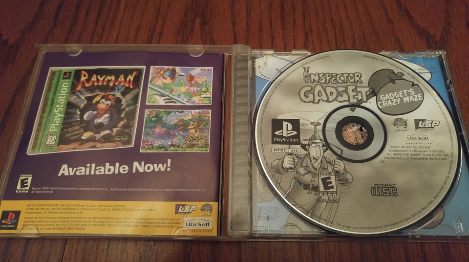 Inspector Gadget (Sony Playstation 1, 2001) PS1 COMPLETE TESTED ...