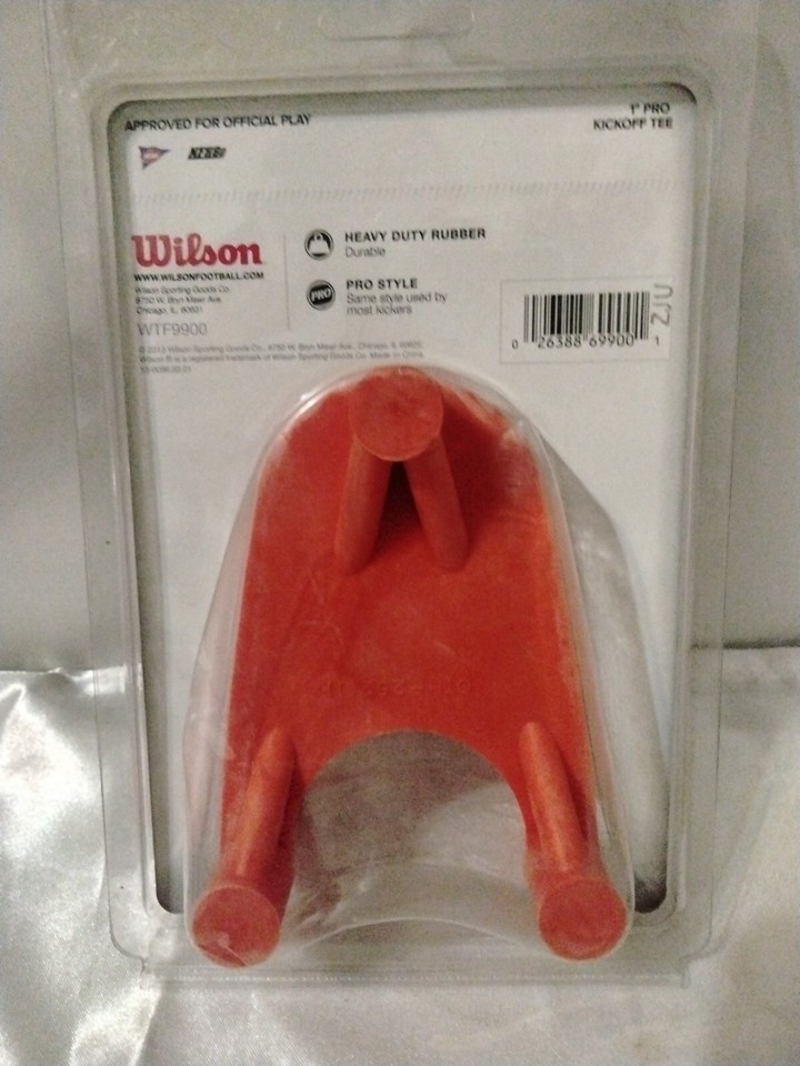 WILSON Pro Kicking Football Tee 1” Height NCAA & NFHS Approved For ...