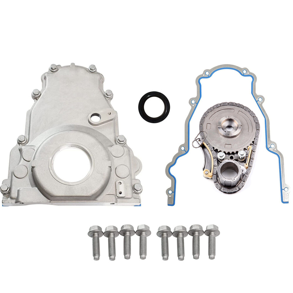 Non VVT Timing Chain Cover Kitz Fit Chevy GM LS2 LS3 LSX 4.8L 5.3L 6.0L ...