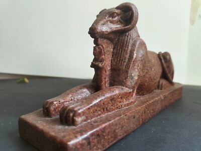 Rare Ancient Egyptian antique Miniature replica Pharaonic Sphinx Amon ...