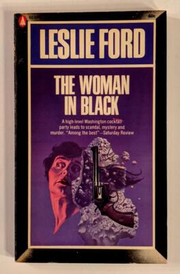 The Woman in Black by Leslie Ford 1963 Popular Library 60-2443 Vintage ...