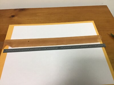 New Vintage 12" General CF1216 Chrome Finish Stainless Flex Rule | eBay