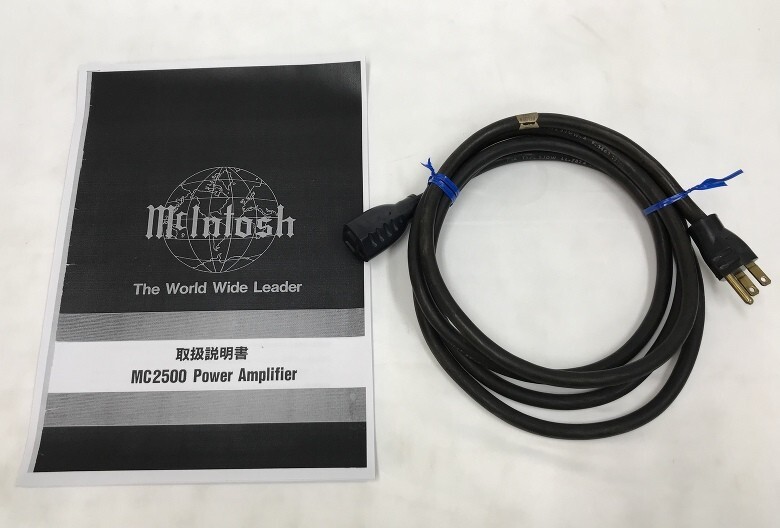 Mcintosh MC2500 BLACK Solid State Amplifier used from JP | eBay