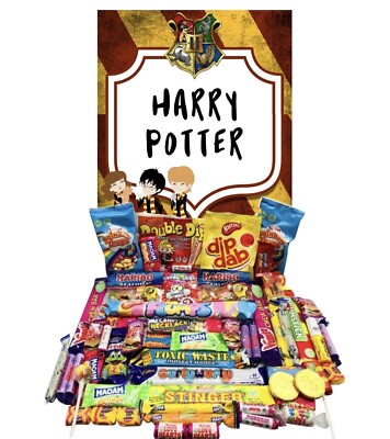 Harry Potter Inspired Themed Pick Mix Retro Box Sweet Candy Hamper Xmas ...