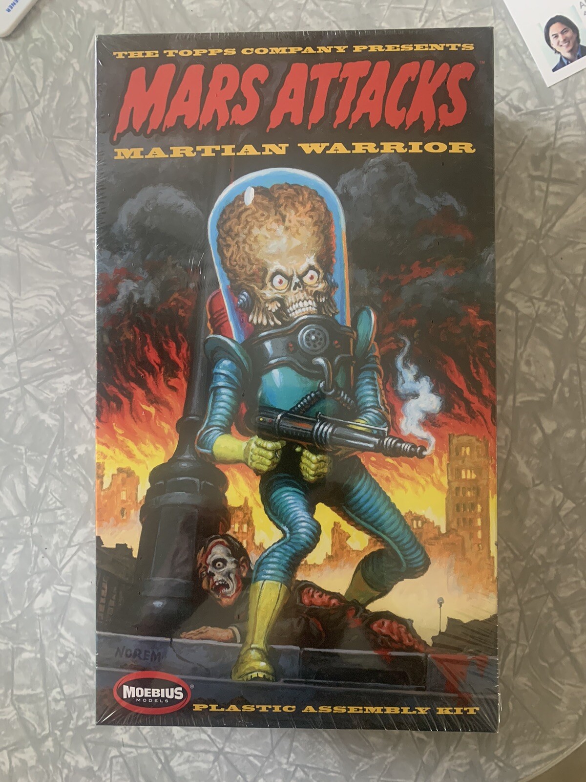Mars Attacks Topps Plastic Assembly Kit | eBay