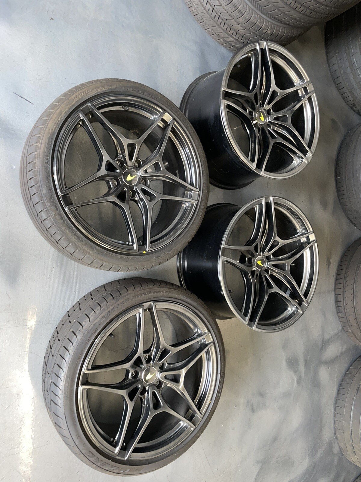 19 20 Mclaren 720s Wheels Rims Stock OEM Factory Grey Set 4 | eBay