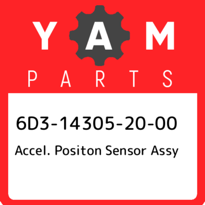 6D3-14305-20-00 Yamaha Accel. positon sensor assy 6D3143052000, New ...