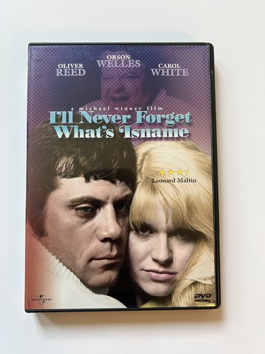 Ill Never Forget What's 'Isname (DVD, 1967) w/Insert, Orson Welles ...