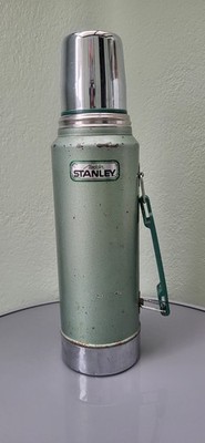 Aladdin Stanley Vintage Metal Chrome Thermos Flask Half Half Gallon ...