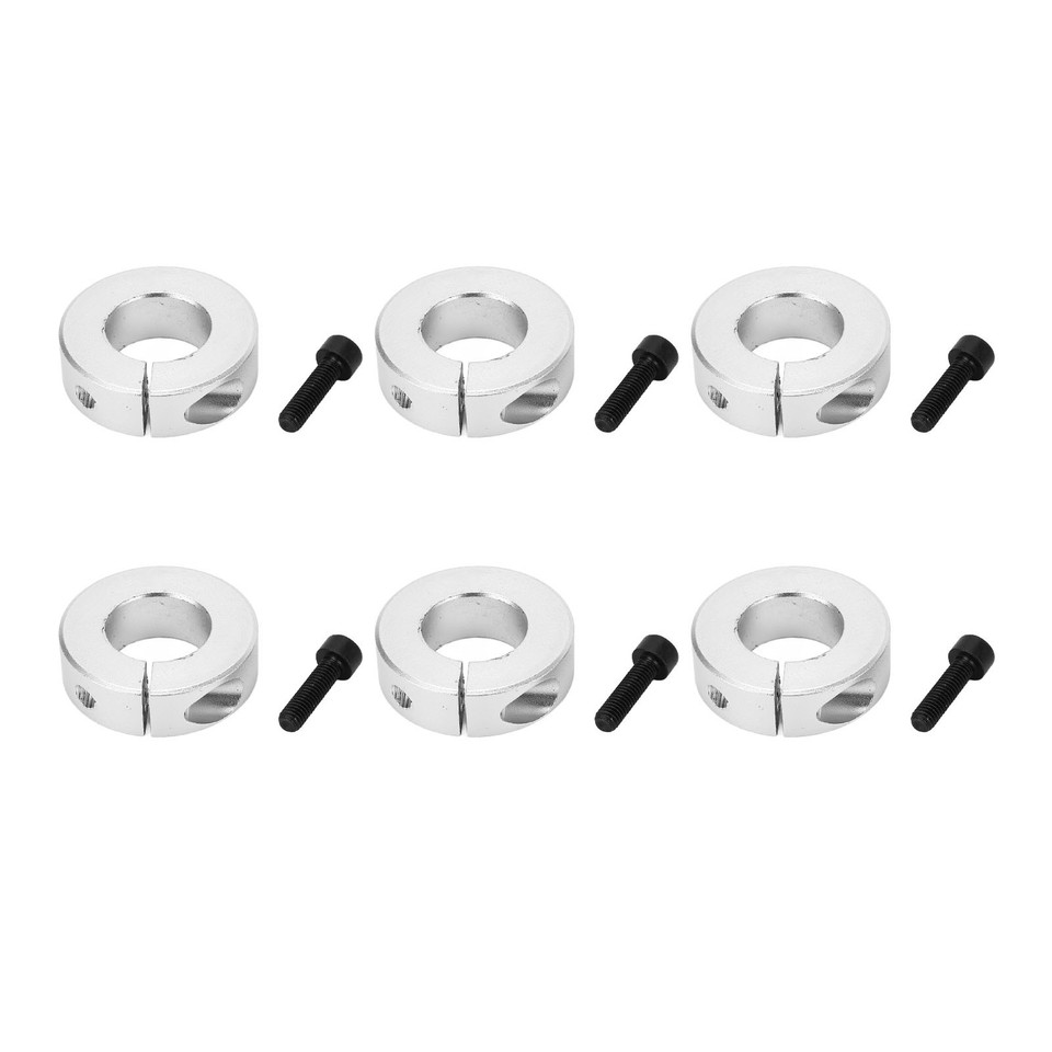 6x Shaft Collar Strong Lightweight Clamping Collar Linear Motion ...