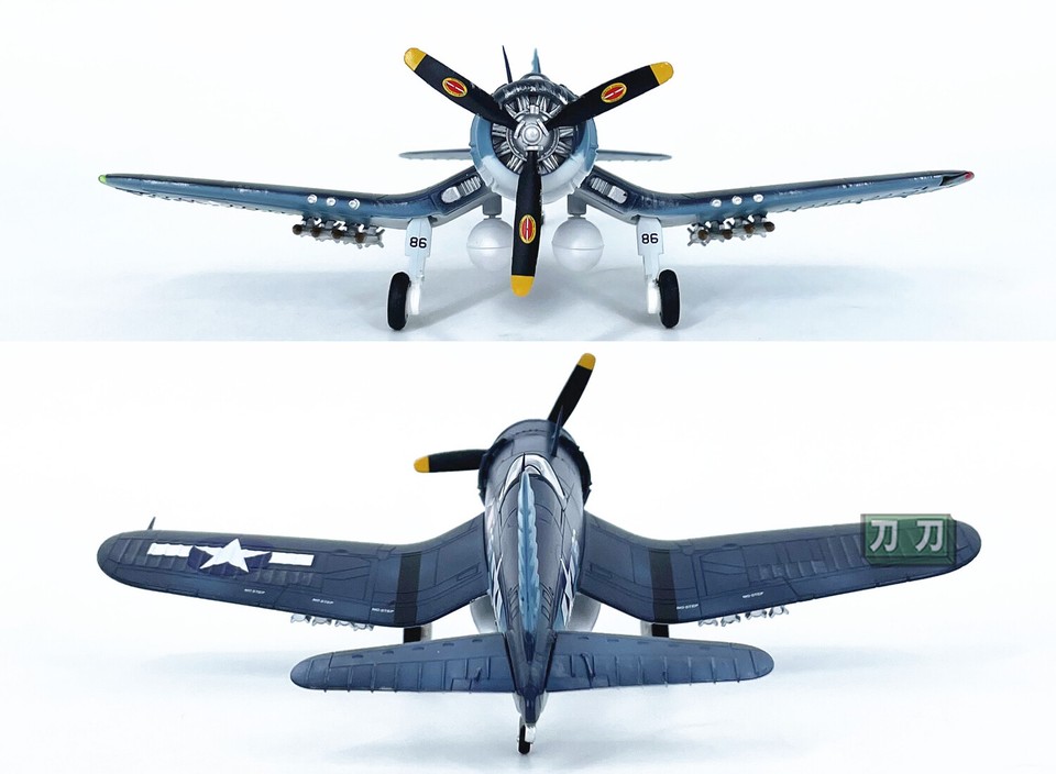 1:72 LEGION U.S. Vought F4U-1 Corsair Fighter Aircraft Diecast Airplane ...