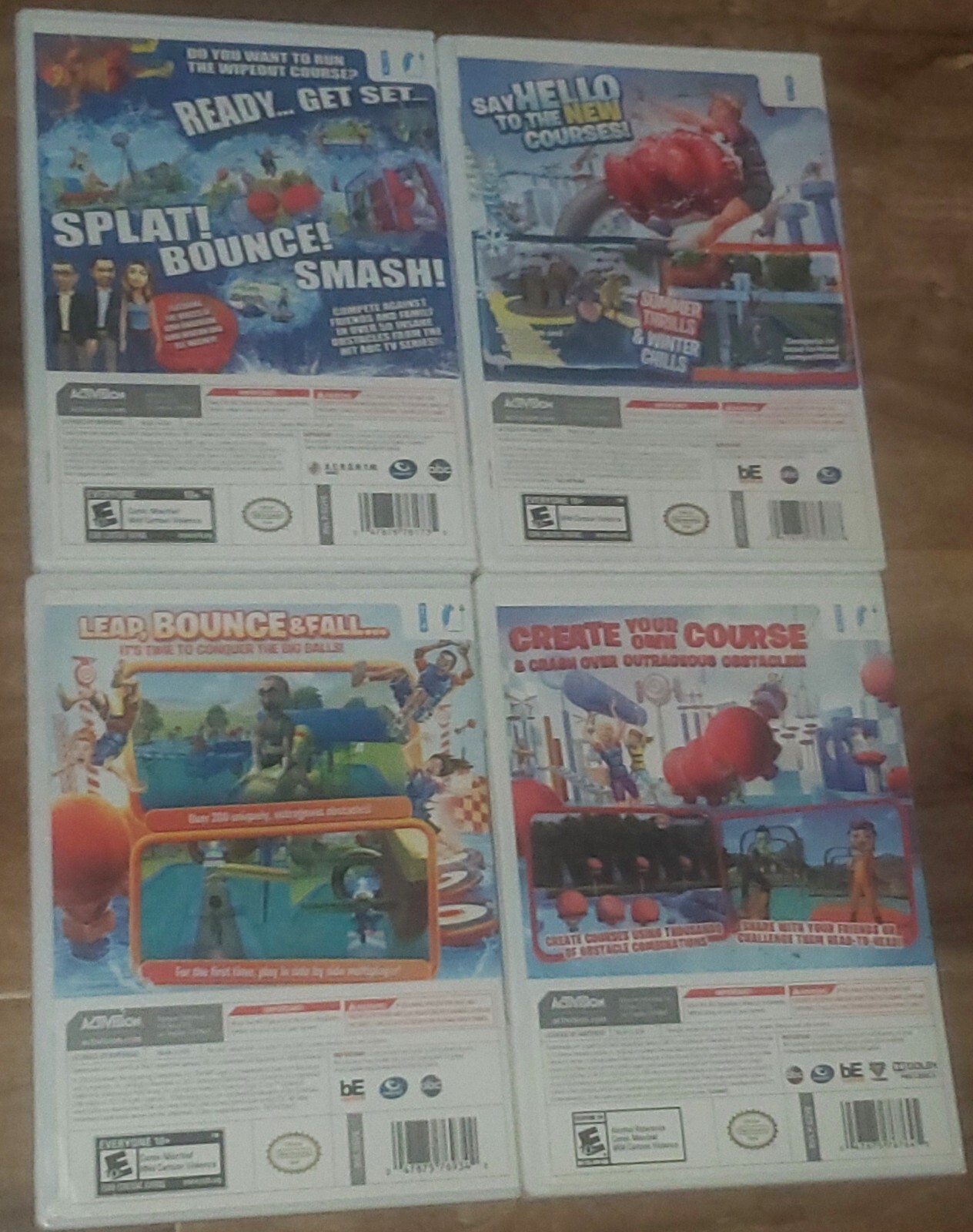 Activision Wipeout The Game Lot 1_2_3_4 Create & Crash Family night ...