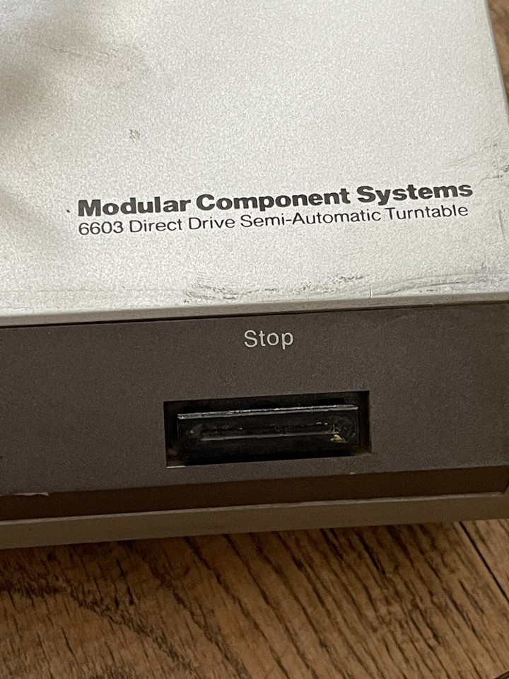 Vintage Modular Component Systems MCS Series 6603 Direct Drive ...
