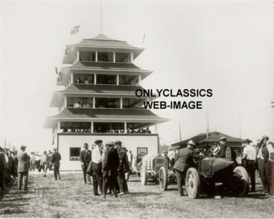 1913 INDY 500 SPEEDWAY MARMON WASP RAY HARROUN CAR AUTO RACING 8X10 ...