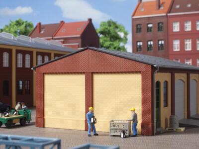 Auhagen kit 80406 HO GABLES AND CORNER PILLARS SHORT RED (12 PCS ...