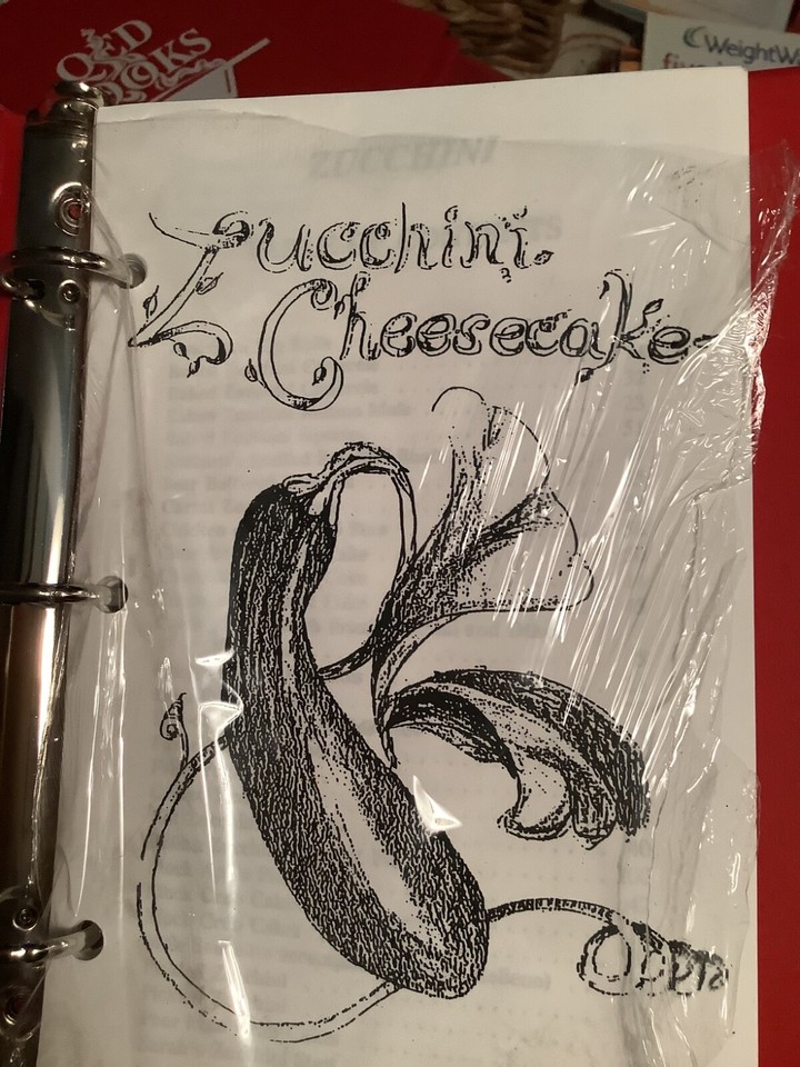 QED cooks/ Zucchini and cheesecake | eBay