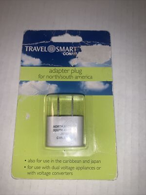 Travel Smart Adapter Plug For North/South America Conair New In Package ...
