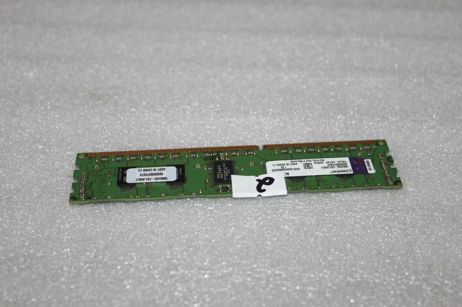 Kingston KVR1333D3S8R9S/2G 9965439-052.A00LF DDR3 1.5V Server RAM for ...