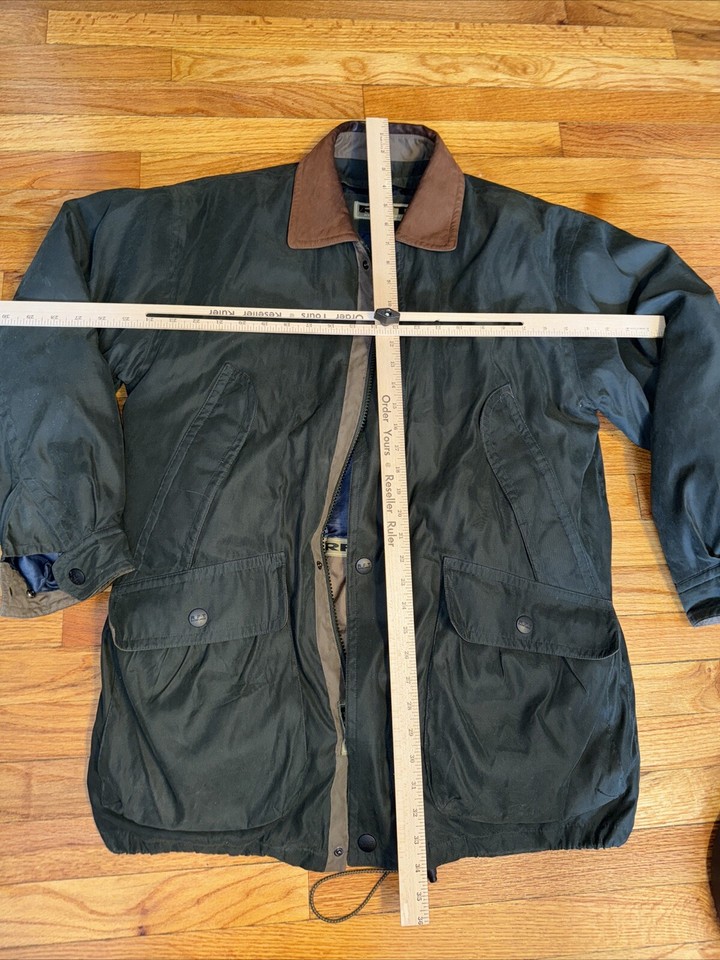 RAINFOREST RFT MENS Sz S Full Zip Out Down Lining ALL WEATHER JACKET ...