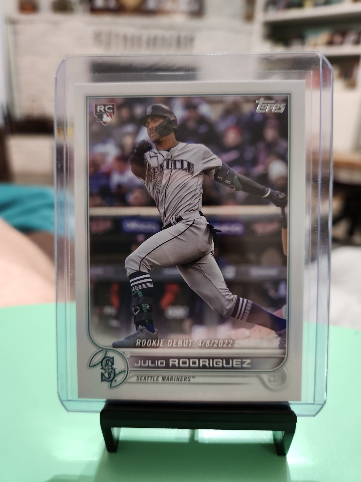 JULIO RODRIGUEZ Rookie Debut Card RC 2022 Topps Update Series US97 ...