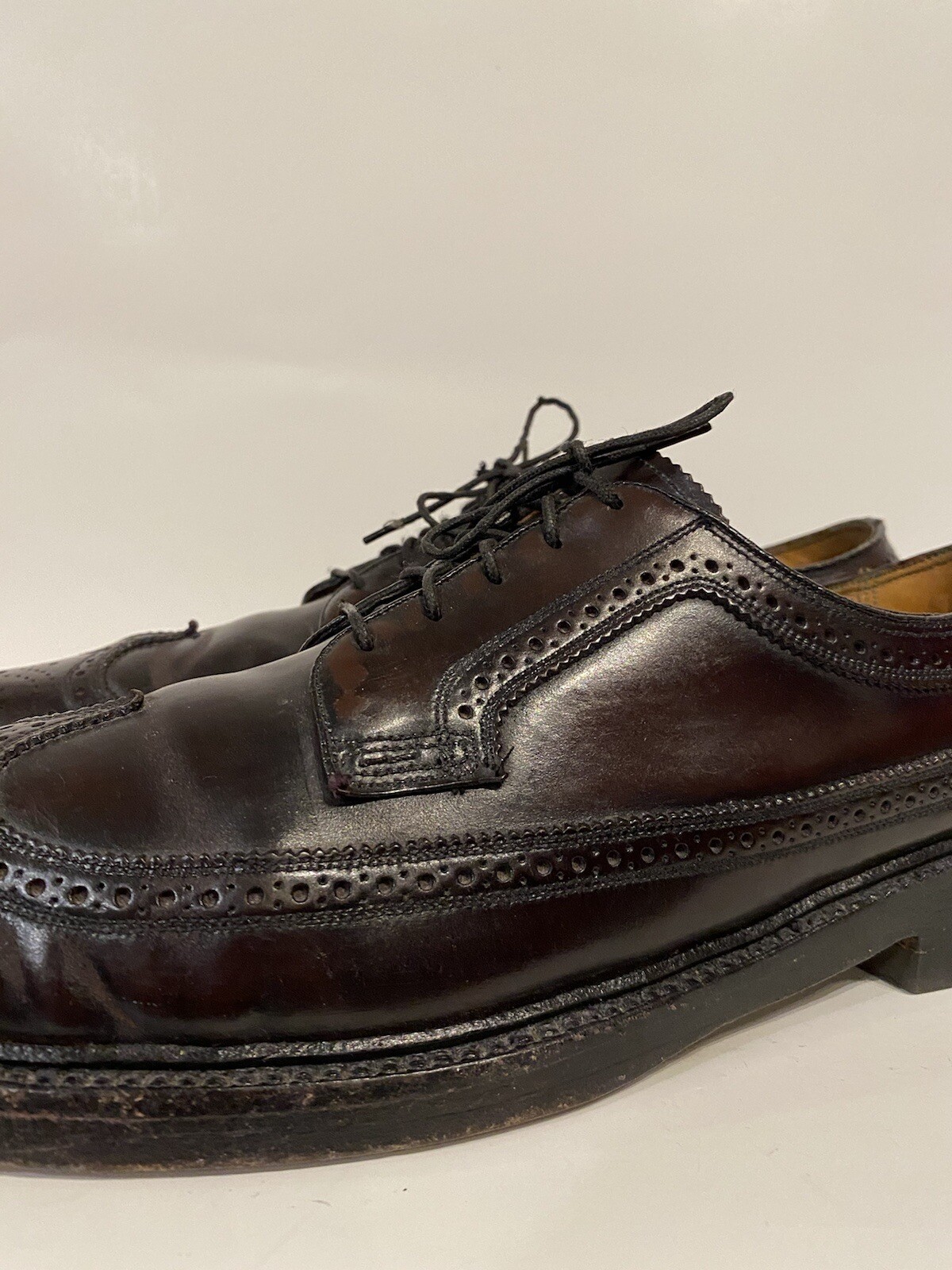Vintage Florsheim Imperial Shell Cordovan Color #8 Wi… - Gem