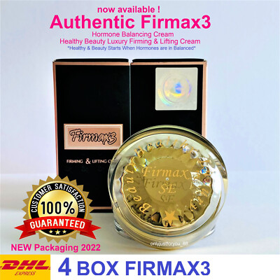 4 Box Firmax3 Cream Hormones Therapy Firming Lifting Anti Aging NEW ...