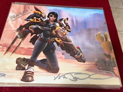 Jen Cohn signed 8x10 photograph BAS Authenticated Voice Actor "Pharah ...