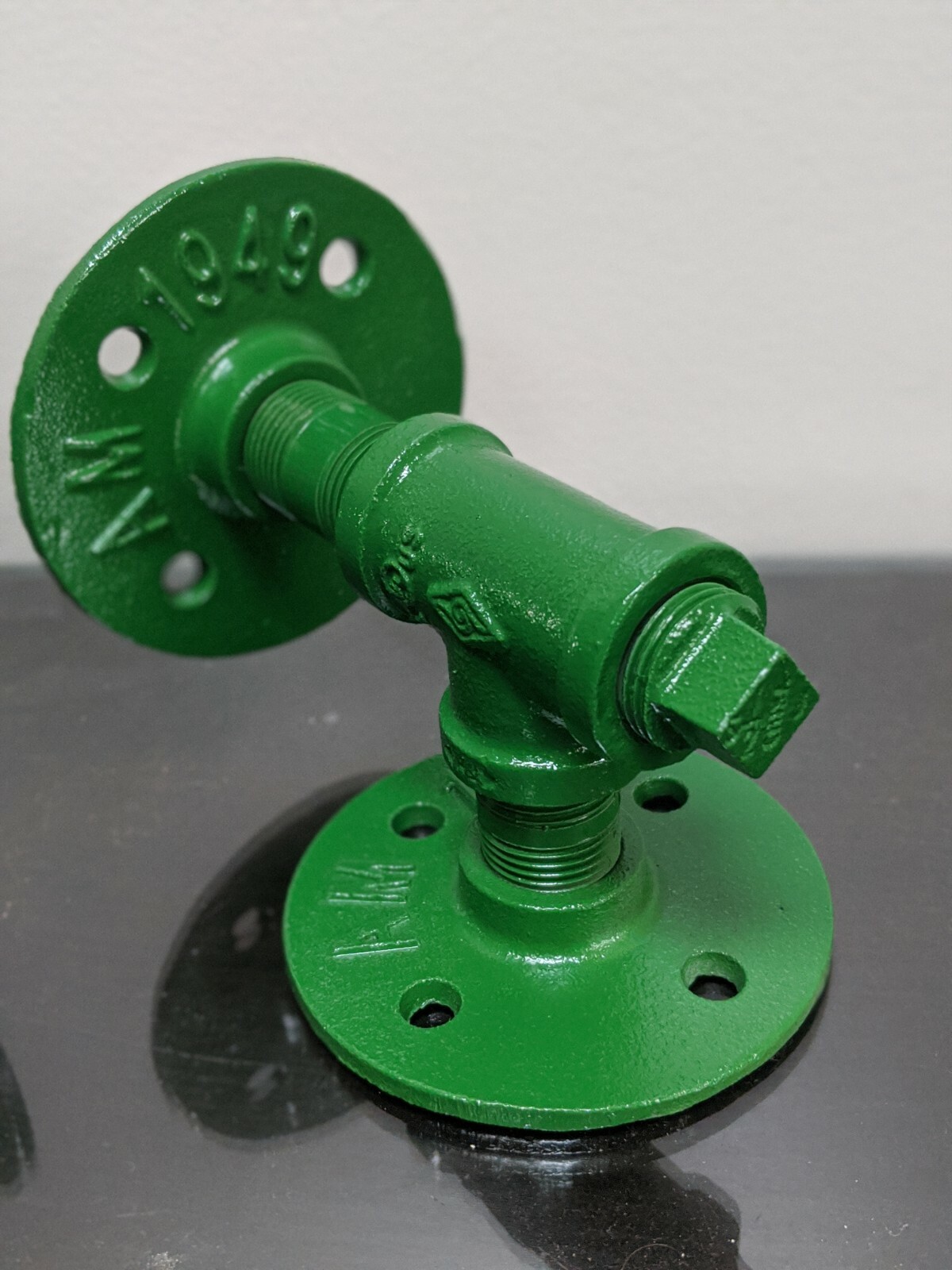 John Deere Bookends | Industrial Pipe Book Ends | Rustic Decor ...
