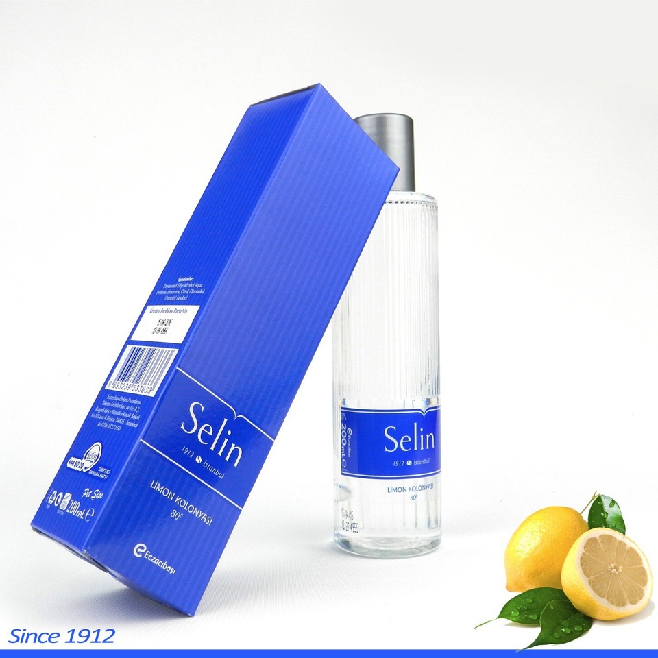 Hand Clean Rub Turkish Cologne 200ml Traditional Lemon Scent Kolonya ...