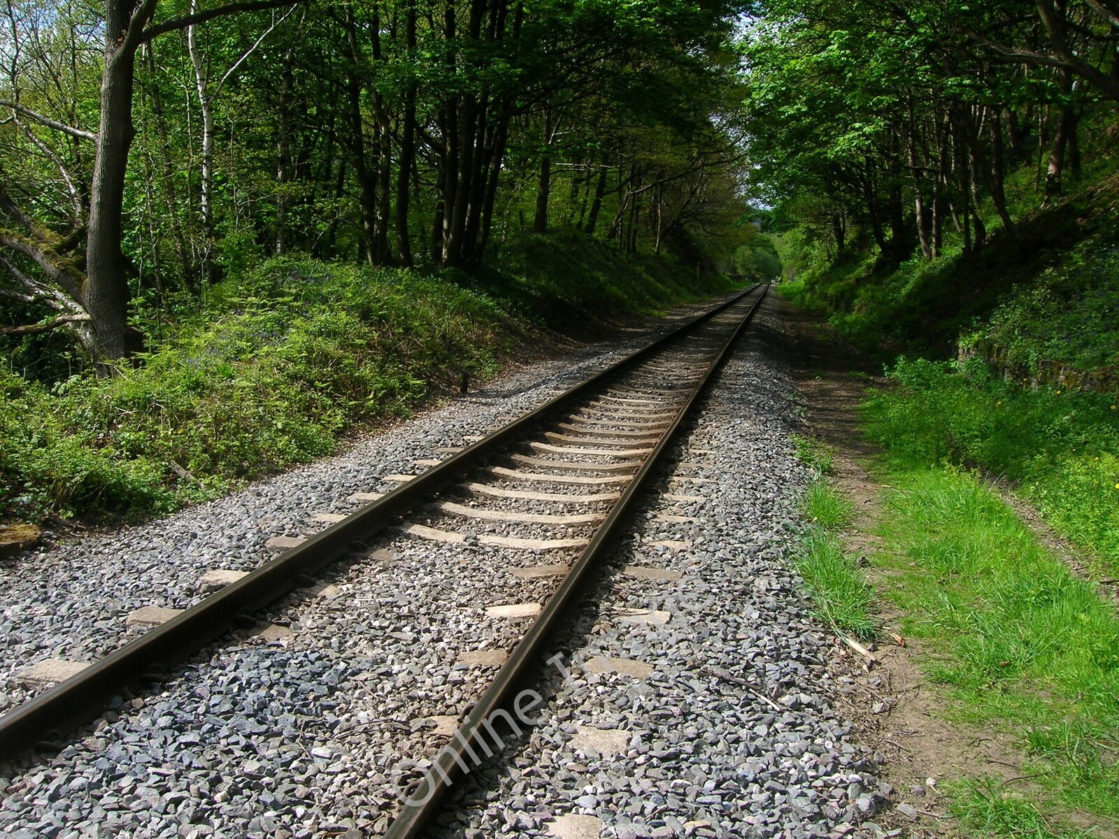 Photo 12x8 East Lancs Railway south of Summerseat Station Ramsbottom ...