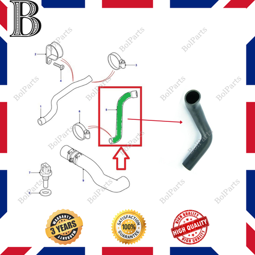 Turbo Intercooler Hose Pipe Set for Land Rover Freelander PNH000020 ...