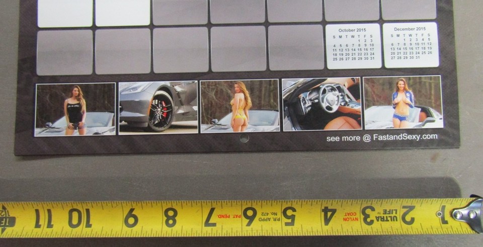 Good For 2026 Fast and Sexy Pinup Car Girl Hot Rod Garage Calendar | eBay