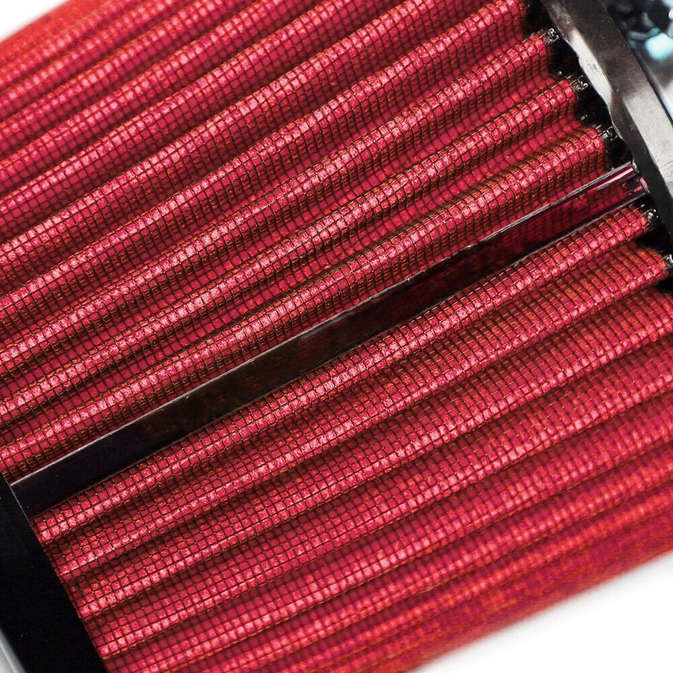 Car Air Filter (Red) For Air Intake Pipes W/ 76mm 3in Diameter | eBay