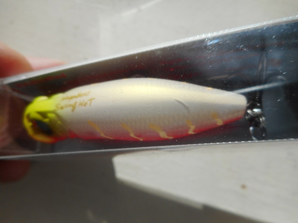 JDM NIB Megabass Swing Hot 60mm Topwater Popper Japan Lure - Pink Hot ...