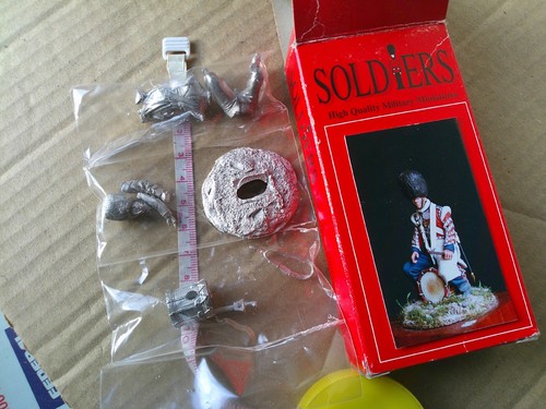 Soldiers Lucchetti, Scots Fusiliers Guards Crimea 1854 drummer 54mm ...