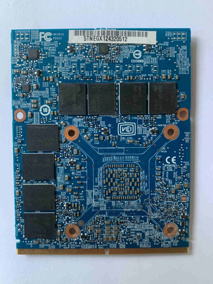 DELL Alienware 17 18 Nvidia GeForce GTX 880M 8GBGDDR5 MXM GPU Video ...