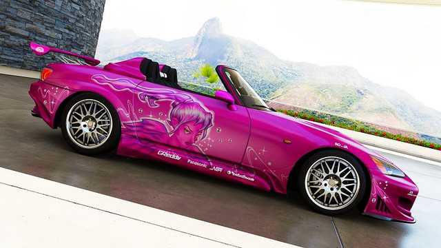 FAST AND FURIOUS SUKI'S HONDA S2000 CAR VINYL DECAL SIDE HOOD FOR CAR ...