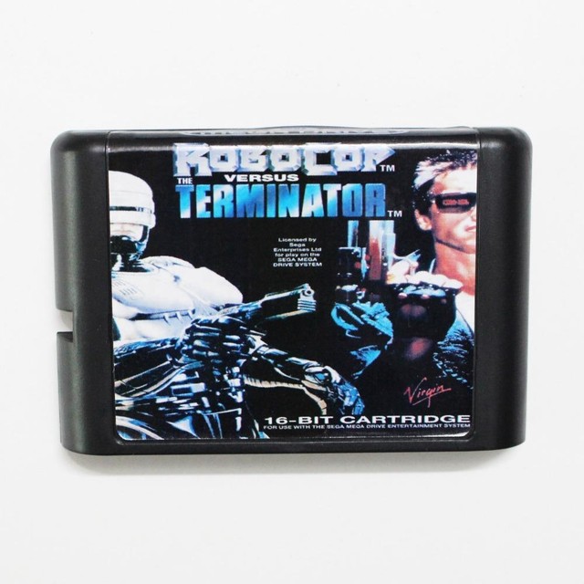 Robocop Versus Terminator 16 Bit MD Game Card for SEGA Mega Drive for ...