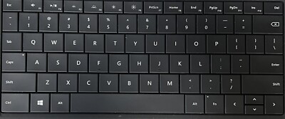 Microsoft Surface Pro 3 Type Case LAPTOP KEYBOARD REPLACEMENTKEYS ...