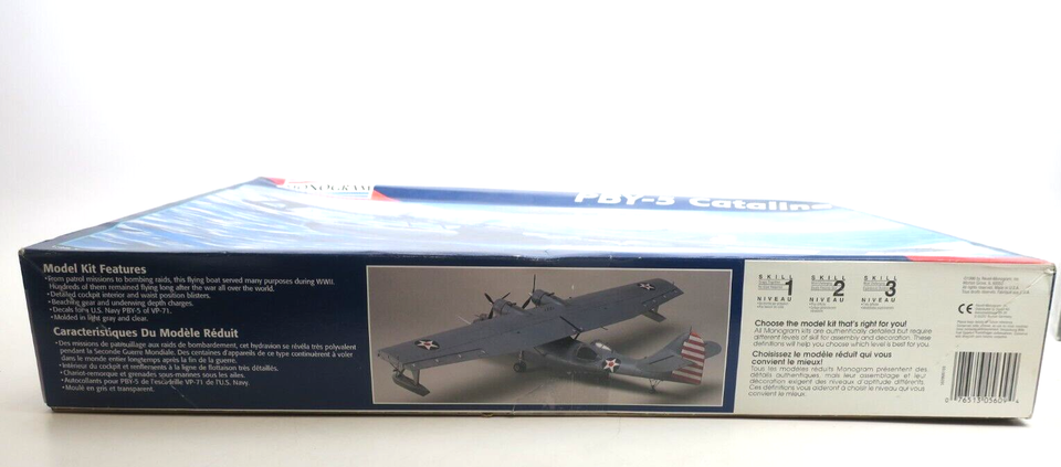 Monogram Consolidated PBY-5 Catalina 5609 Model Kit 1/48 | eBay