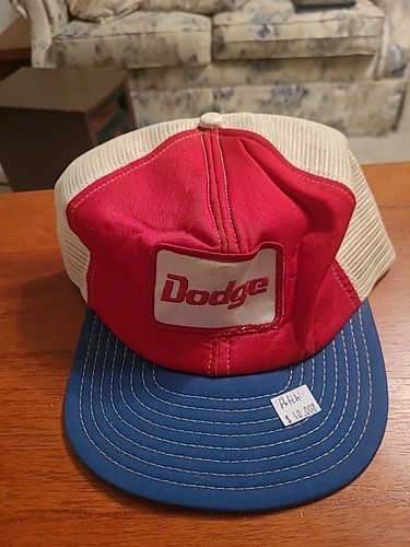 Nice Vintage Dodge Mesh Snapback Trucker Patch Hat | eBay