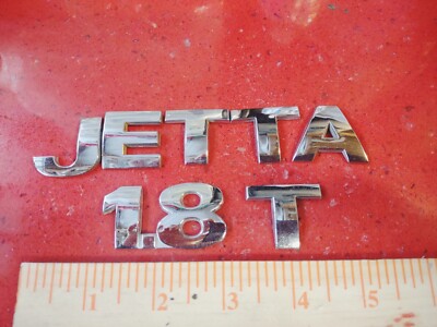 99 00 01 02 03 04 05 VW JETTA 1.8 T REAR EMBLEM LOGO BADGE USED OEM | eBay